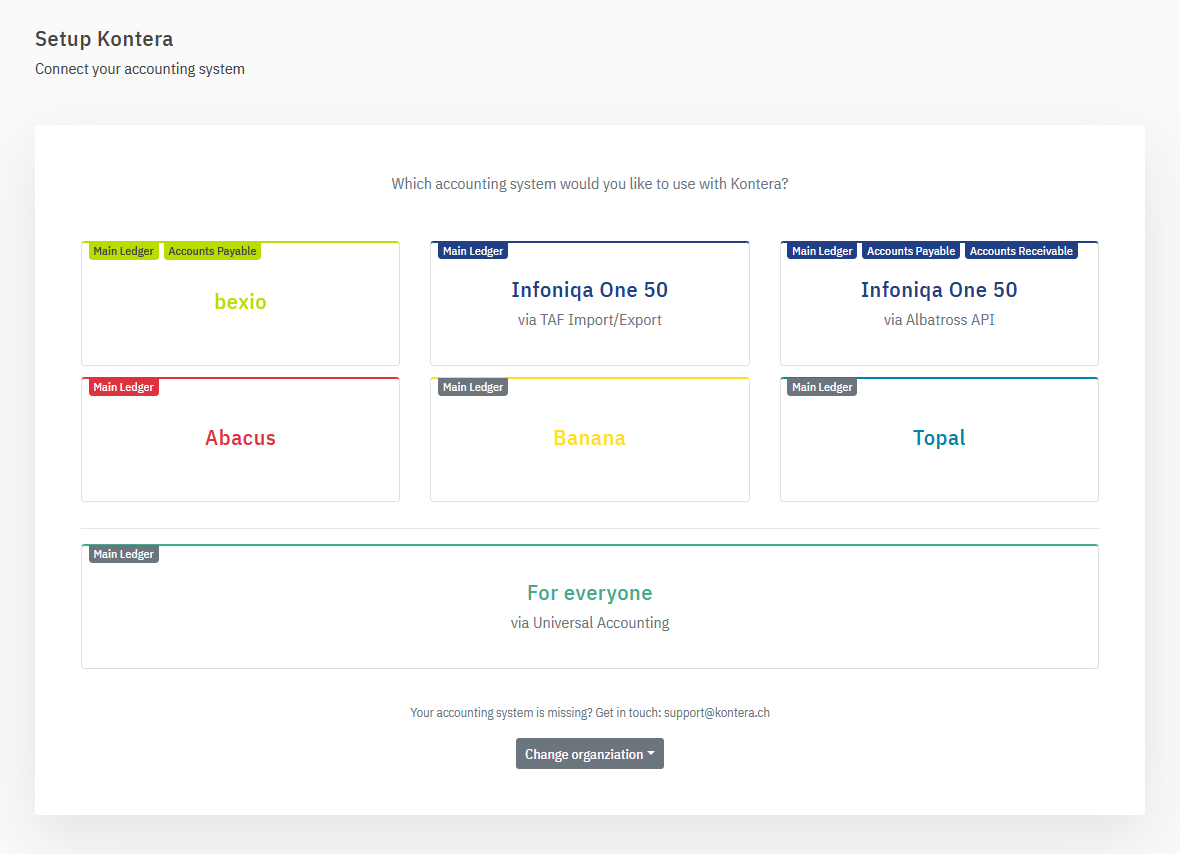 Kontera - 🧮 + 🖥️ + 🗺️ = Universal Accounting